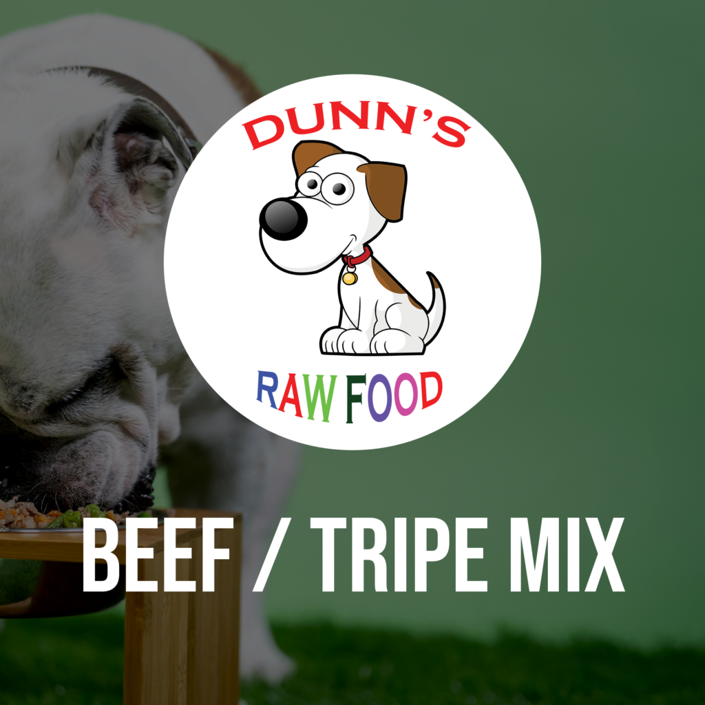 Beef / Tripe Box (30X454g) - Dunns Raw